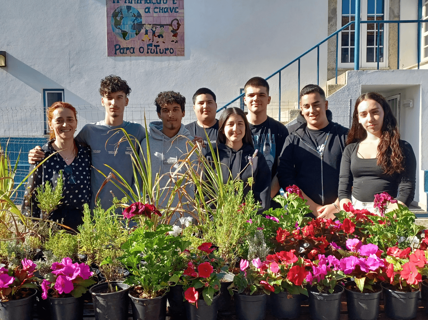 A EPE está mais luminosa: Jardins Verticais EPE